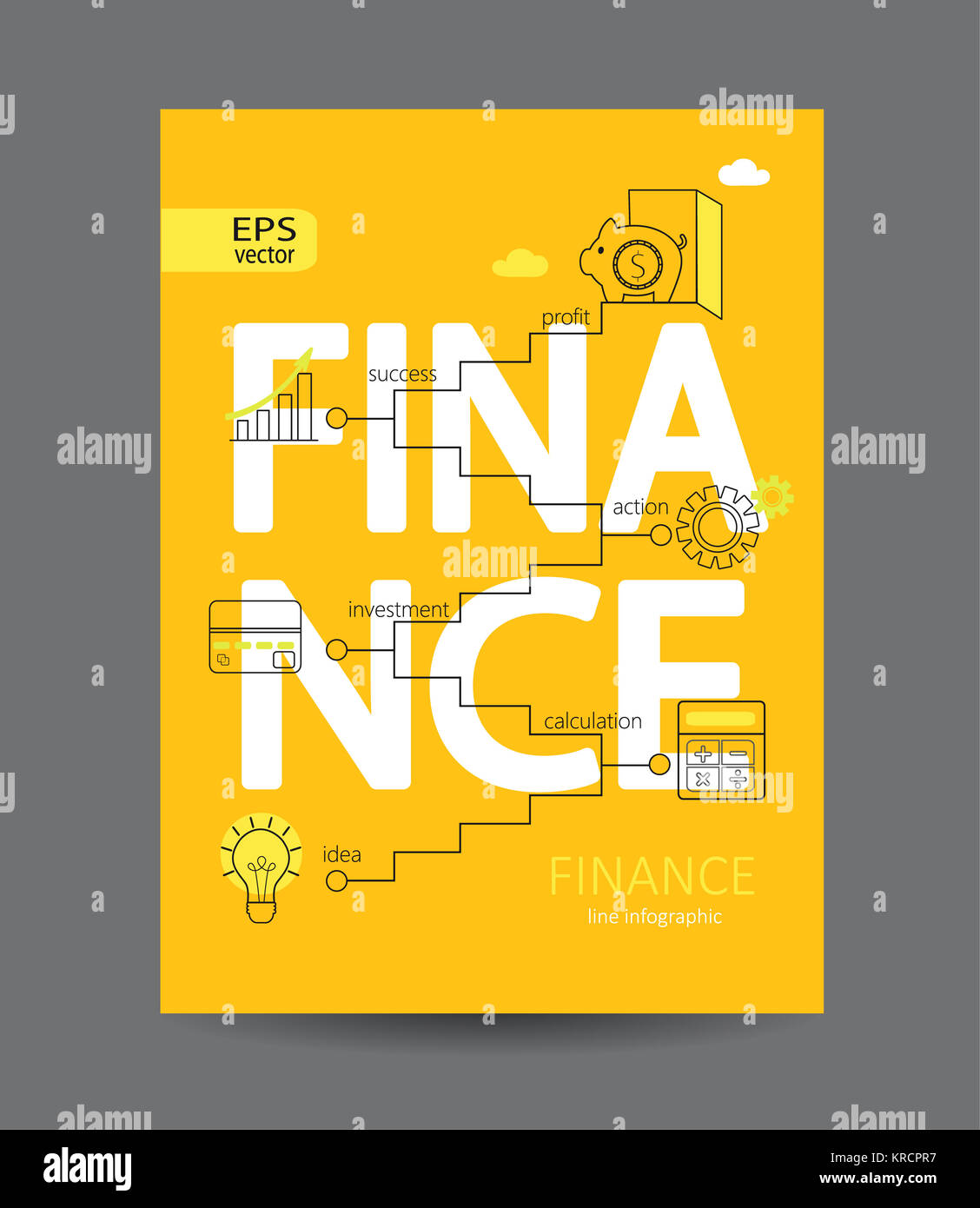 Modern infographic of finance concept Stock Photo - Alamy