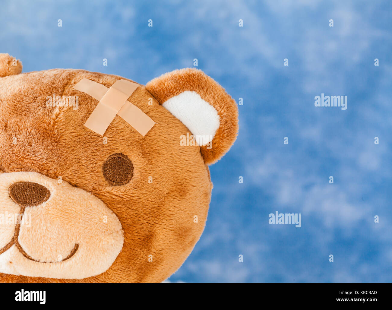 Injured Teddy Bear Stock Photo - Alamy