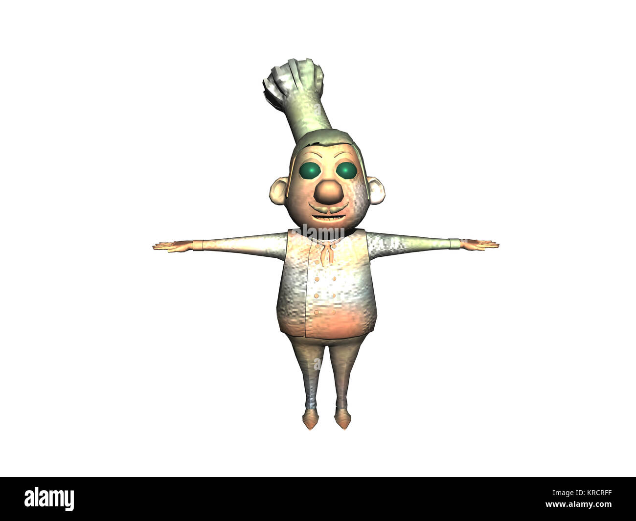 cartoon cook isolated Stock Photo - Alamy