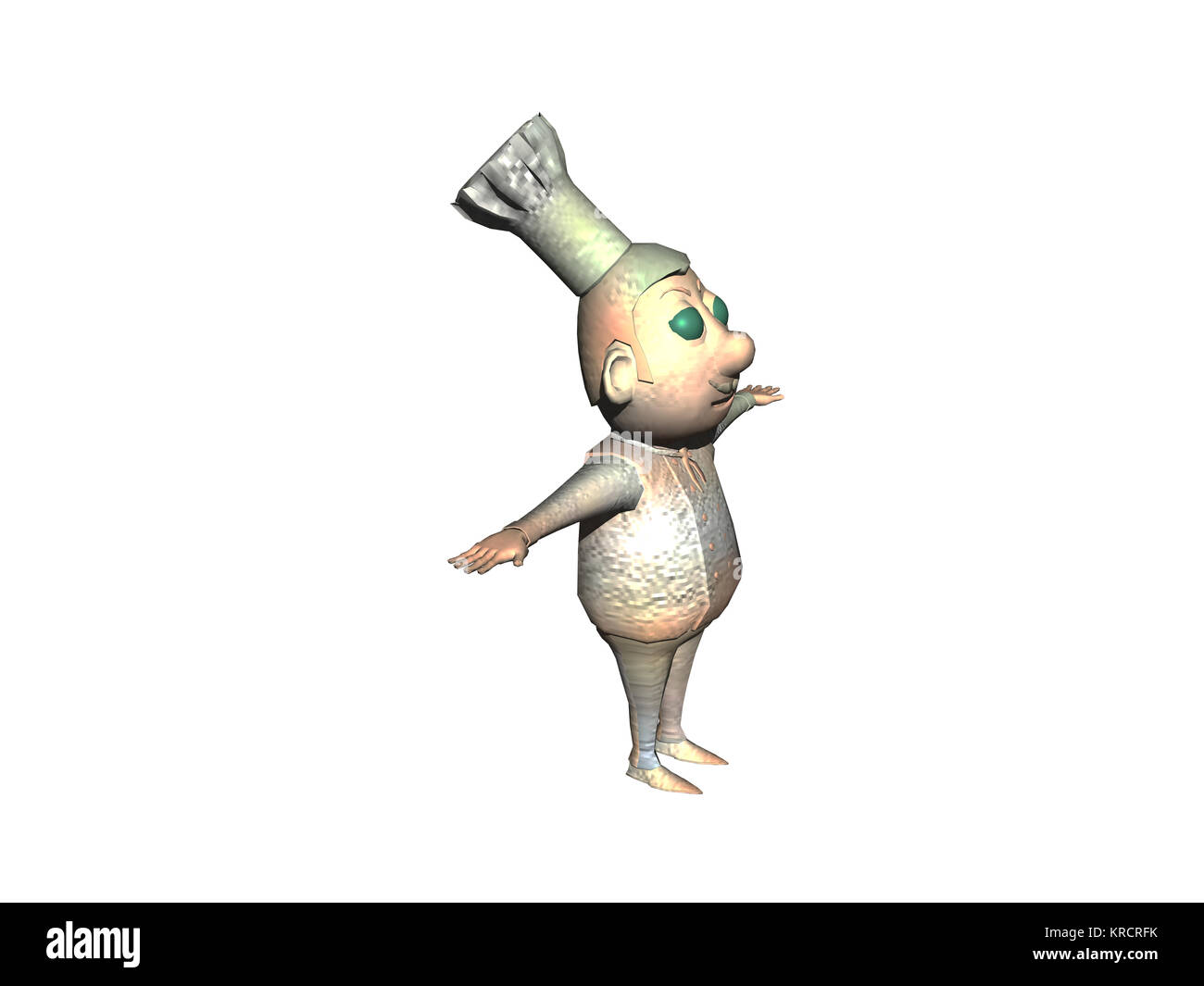 cartoon cook isolated Stock Photo - Alamy