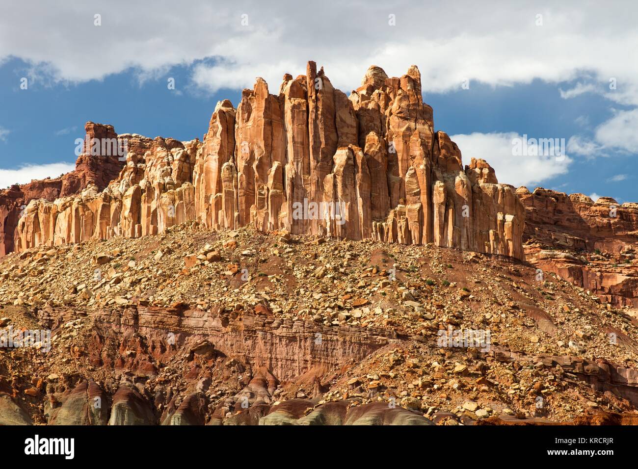 The Castle, Capitol Reef National Park, Utah, USA Stock Photo - Alamy