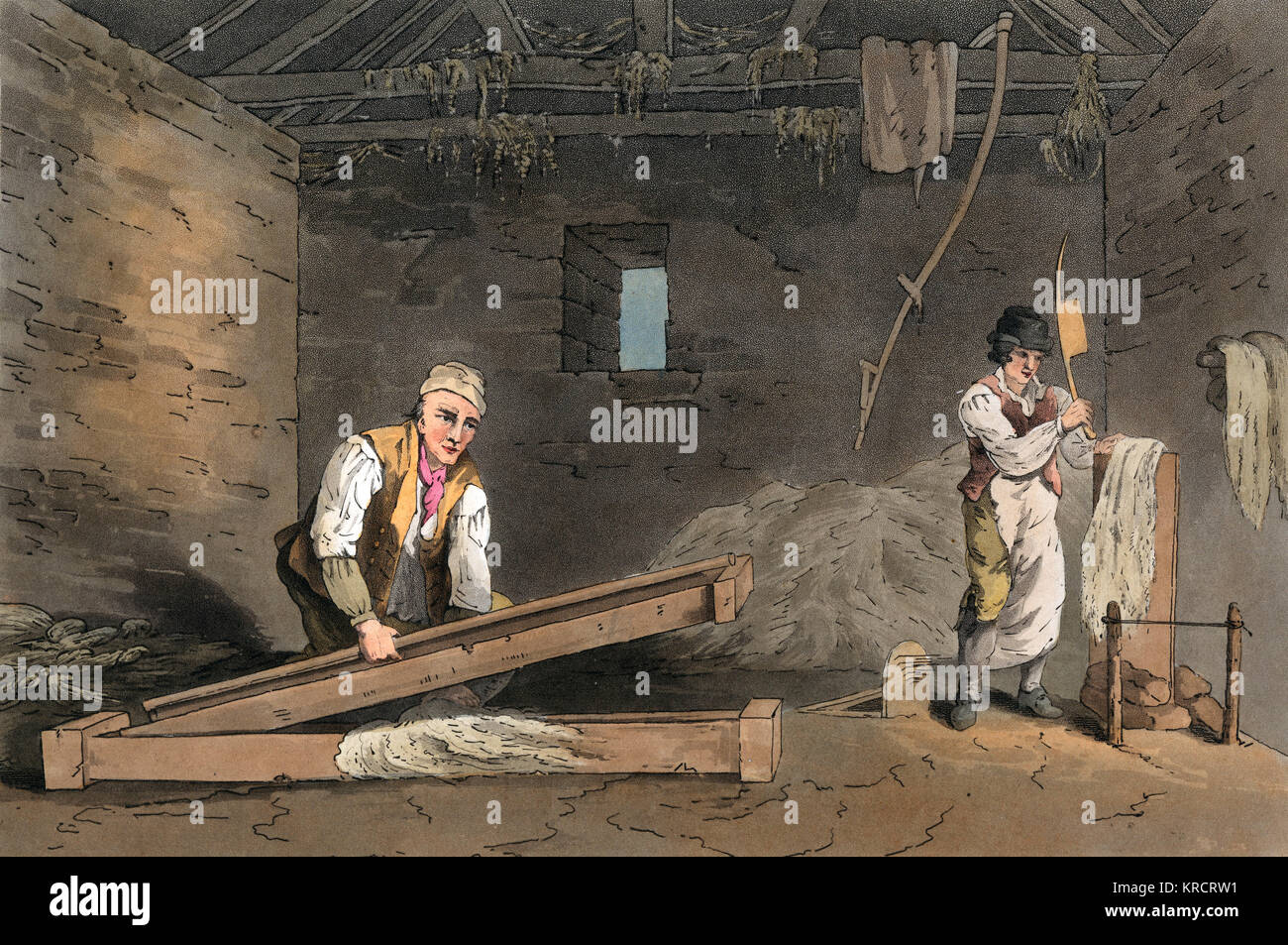 Hemp rope making hi-res stock photography and images - Alamy