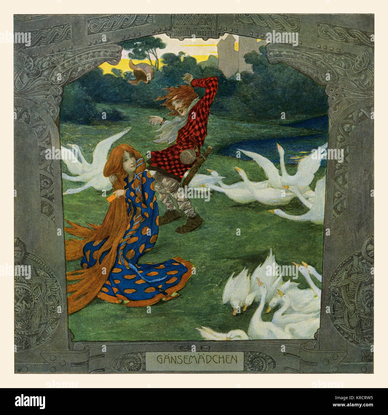 Goose girl hi-res stock photography and images - Alamy