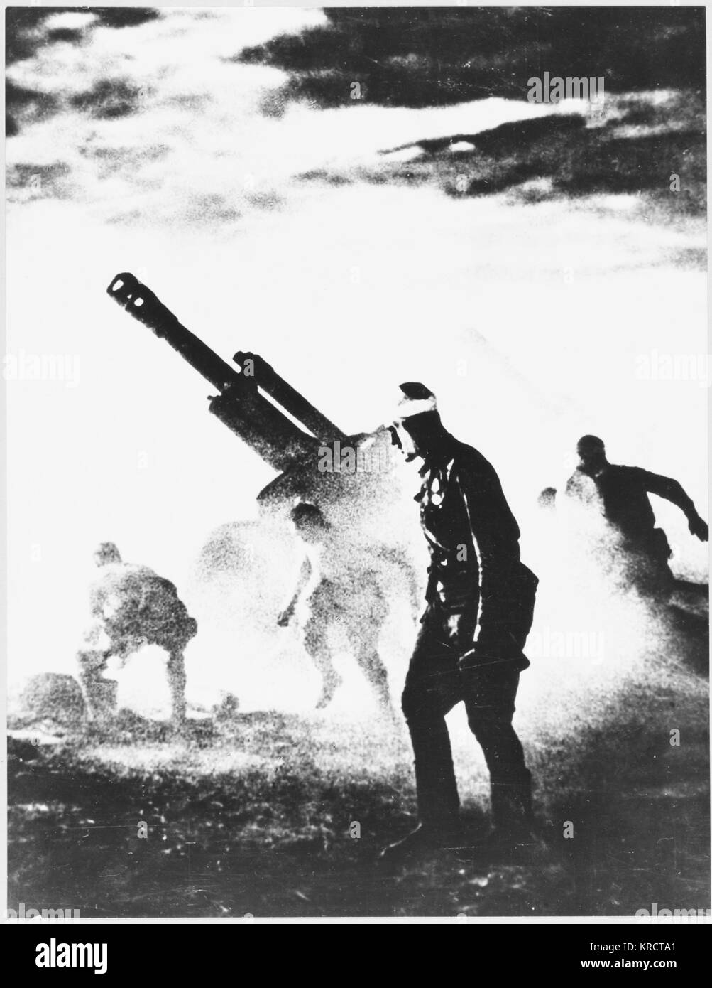 Artillery 1943 Black and White Stock Photos & Images - Alamy