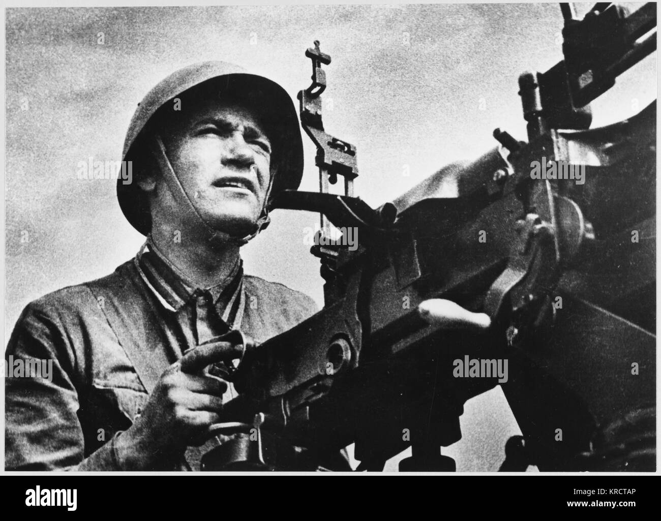 SOVIET MACHINE GUN Stock Photo - Alamy