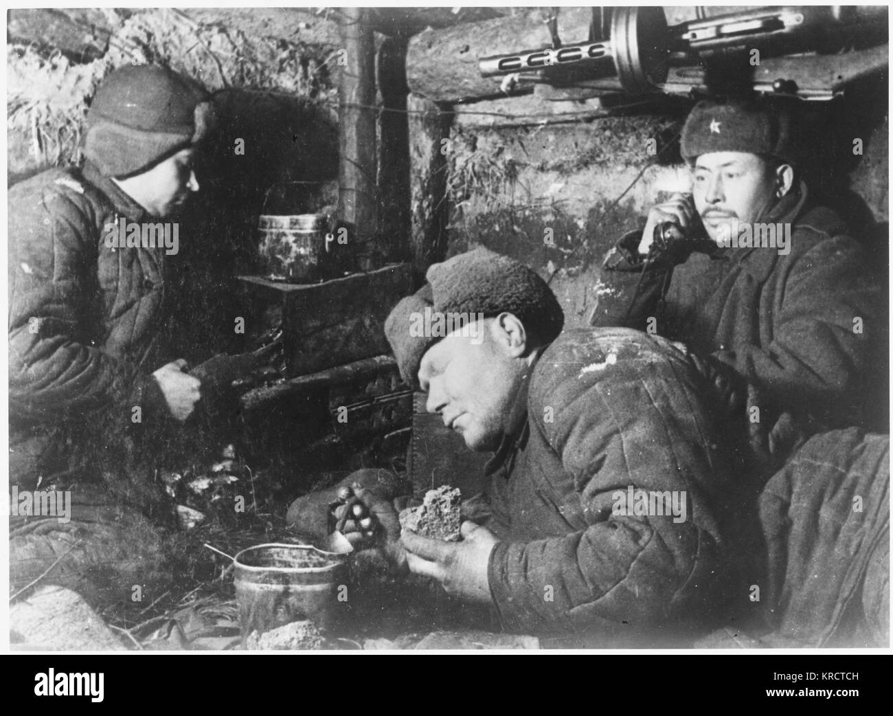 RUSSIANS EAT US MEAT Stock Photo - Alamy