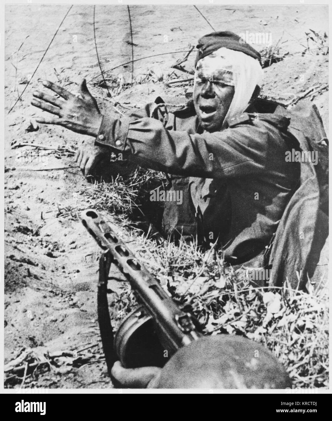 Russian soldier second world Black and White Stock Photos & Images - Alamy