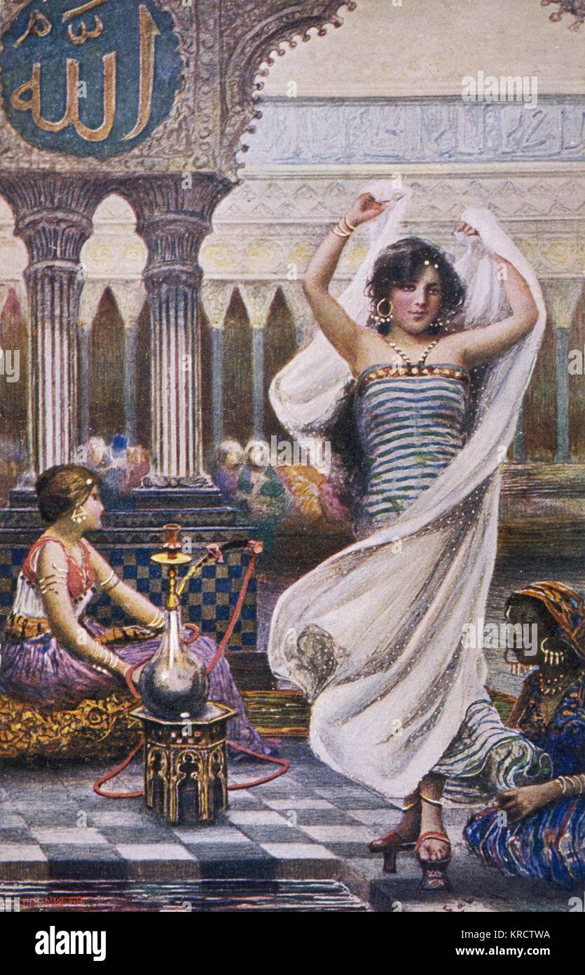 ARAB DANCING GIRL Stock Photo - Alamy