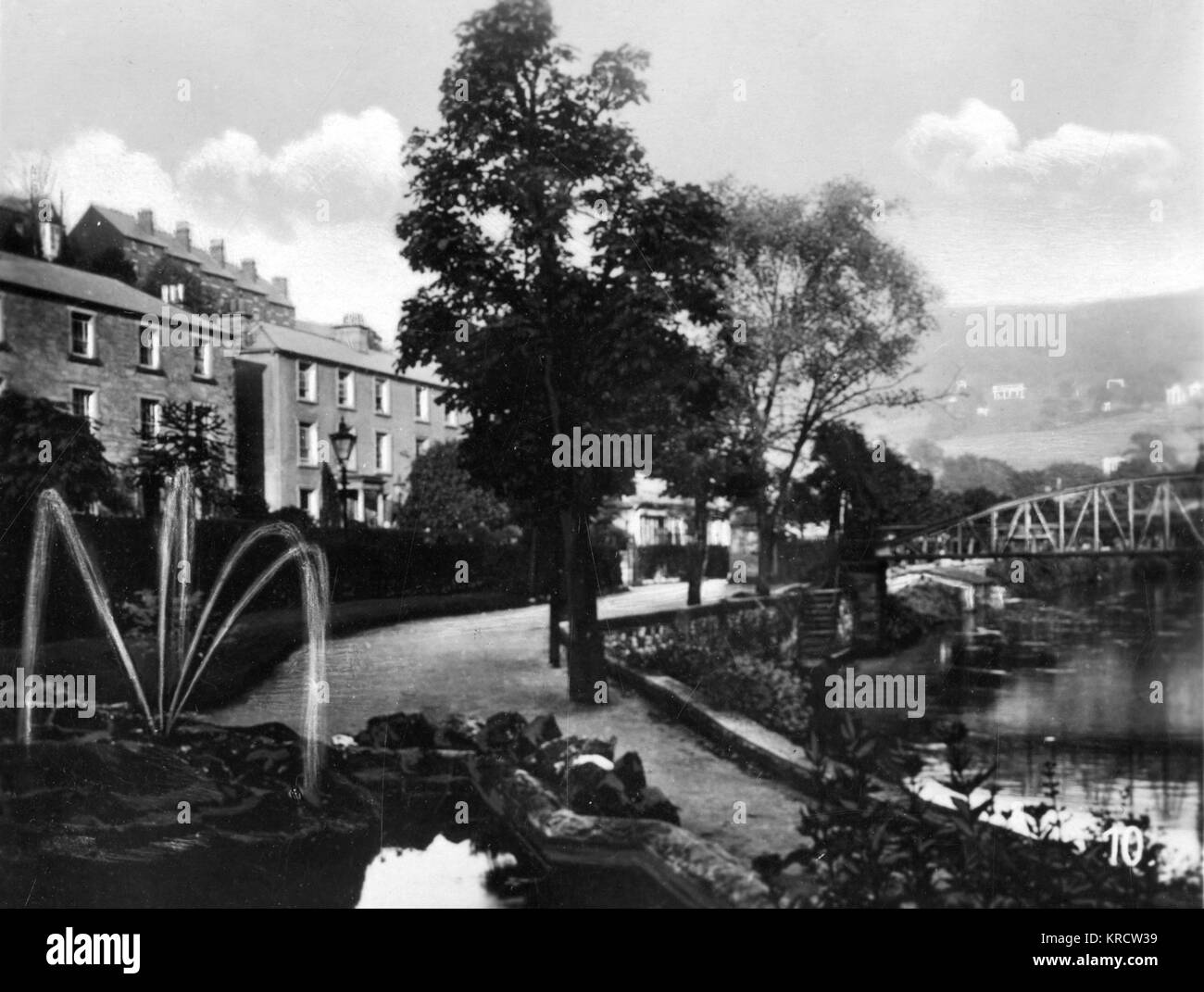 River Derwent and Park, Matlock Bath, Derbyshire Stock Photo - Alamy