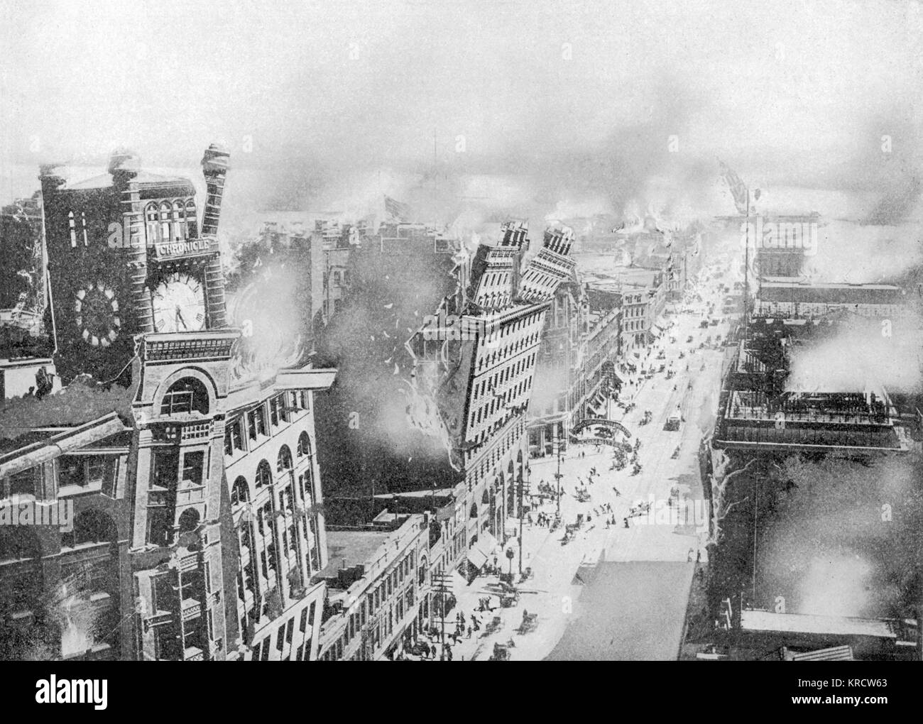 1906 san francisco earthquake hi-res stock photography and images - Alamy