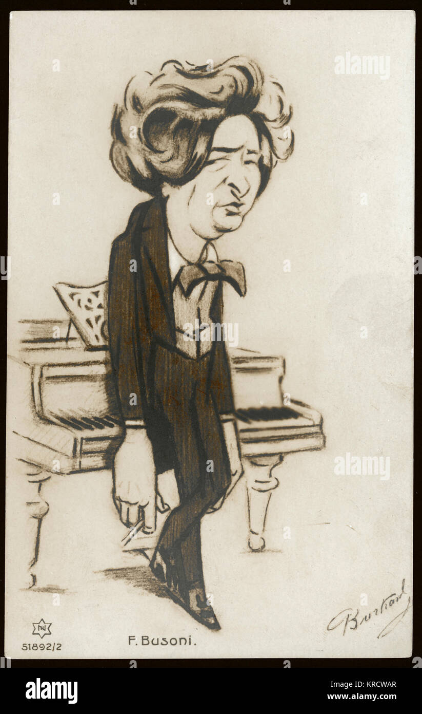 Busoni hi-res stock photography and images - Alamy