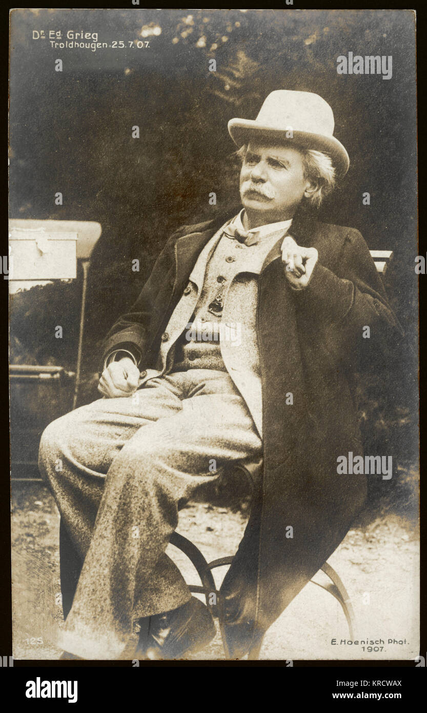 PHOTO, GRIEG RELAXING Stock Photo - Alamy
