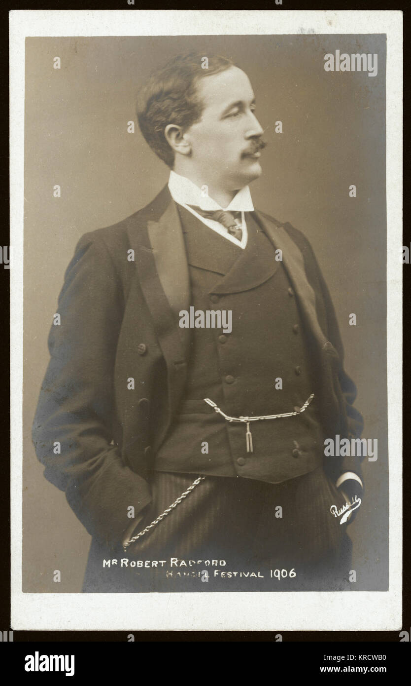 ROBERT RADFORD, SINGER Stock Photo - Alamy