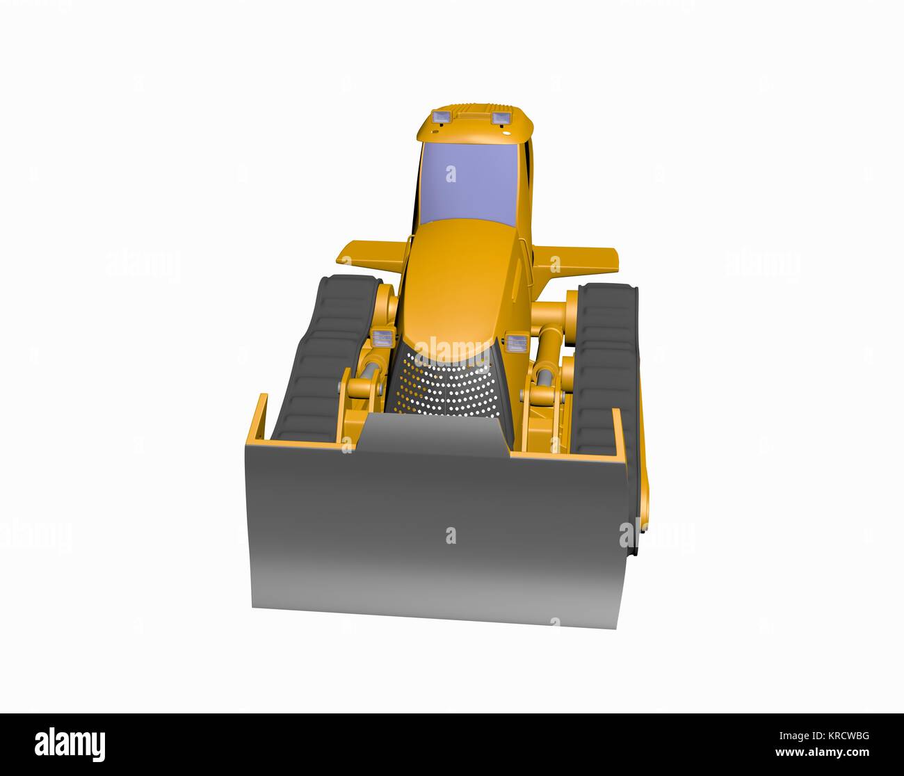 Bulldozer works Cut Out Stock Images & Pictures - Alamy