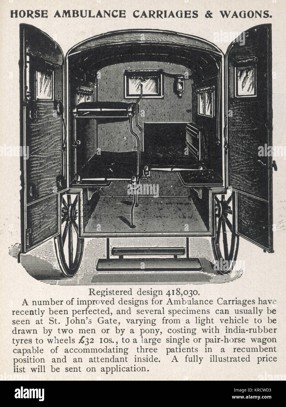 Inside an ambulance hi-res stock photography and images - Alamy