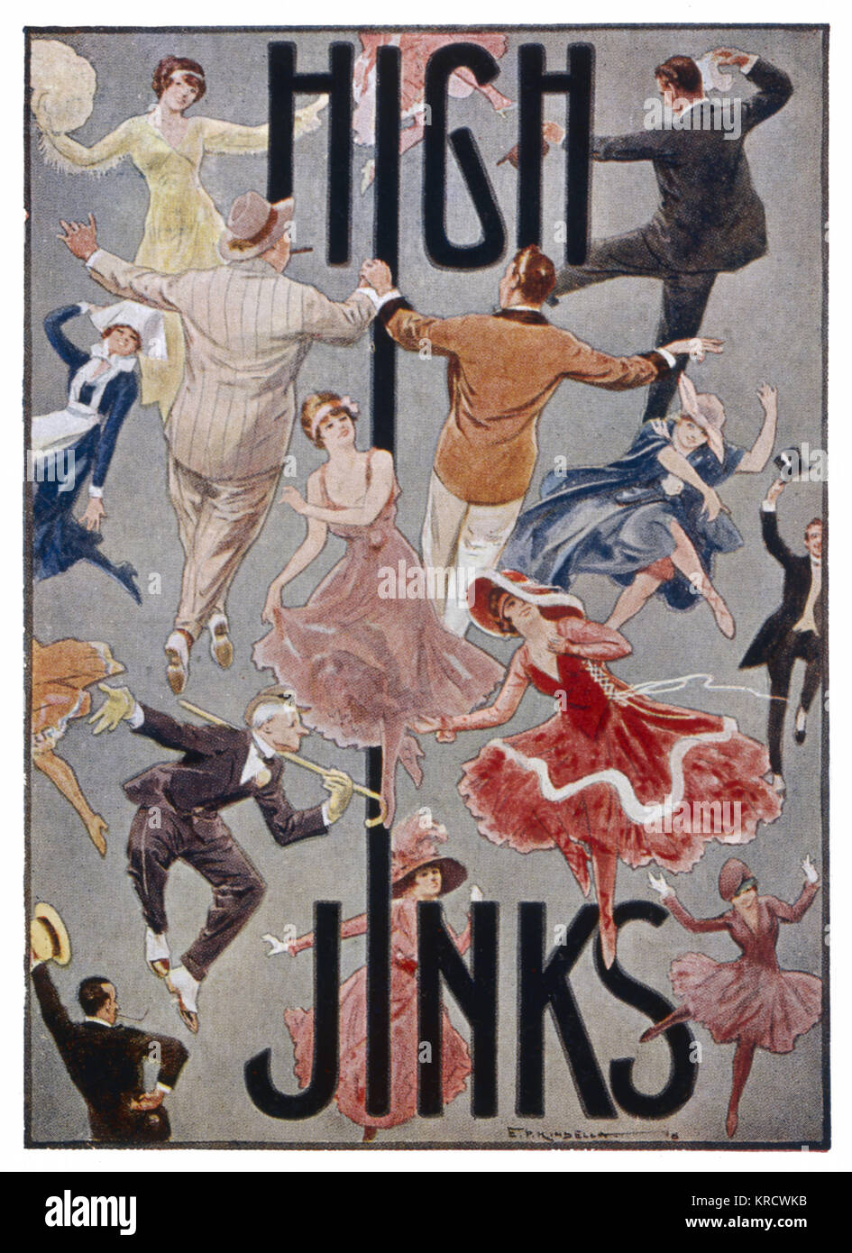 'HIGH JINKS !' Stock Photo - Alamy