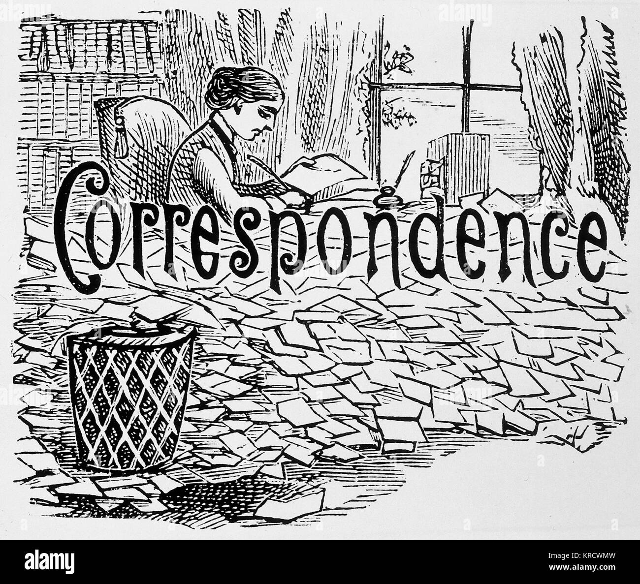 Female busy Black and White Stock Photos & Images - Alamy