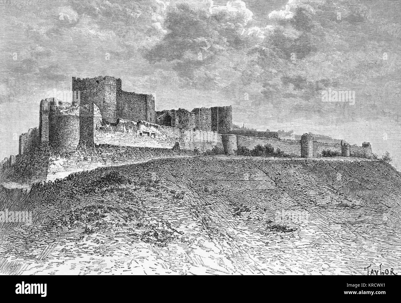 Margab castle hi-res stock photography and images - Alamy