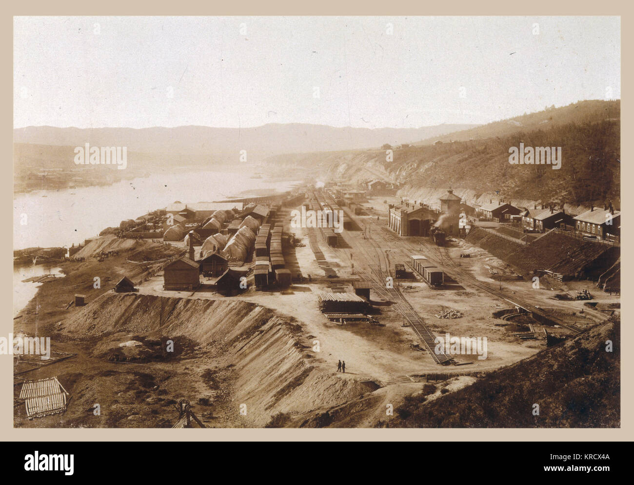 Sretensk Station - Zabaykalsky Krai, Russia Stock Photo - Alamy