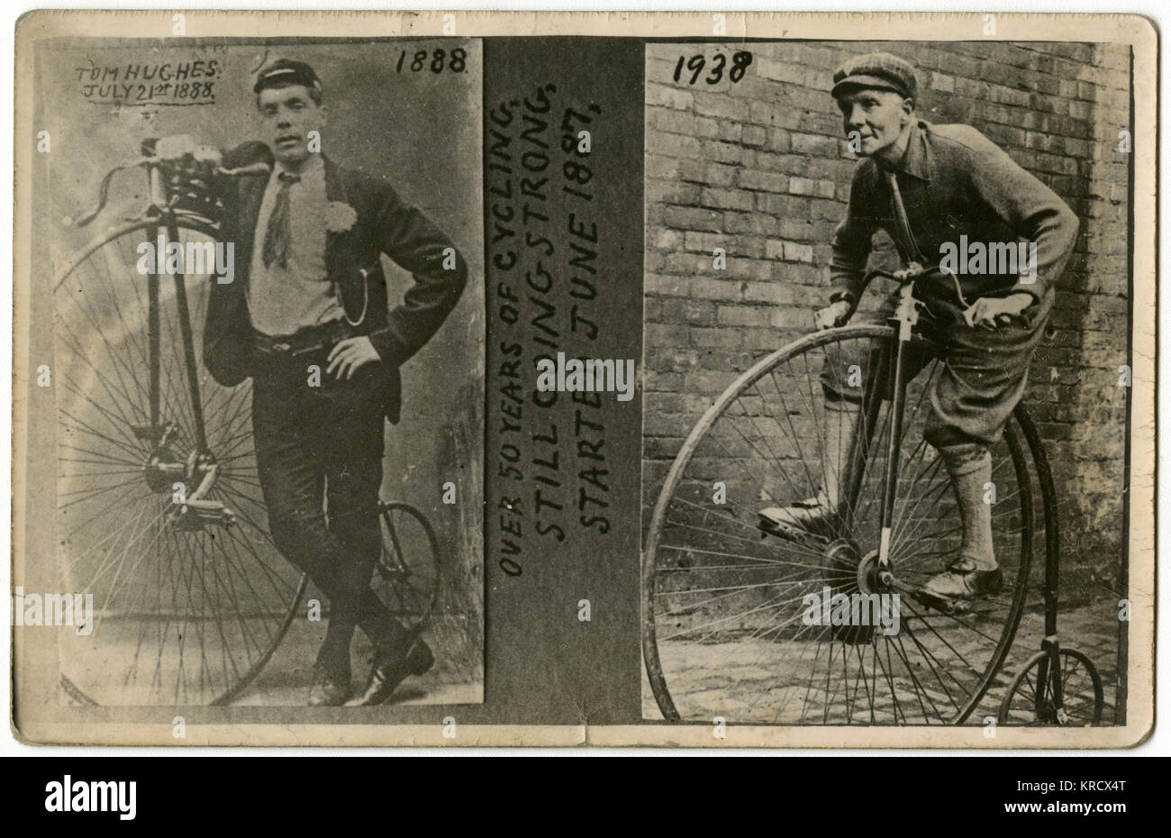 Penny farthing hi-res stock photography and images - Alamy