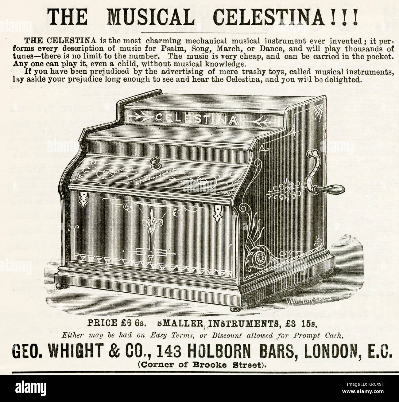 1880s advertisement hi-res stock photography and images - Alamy