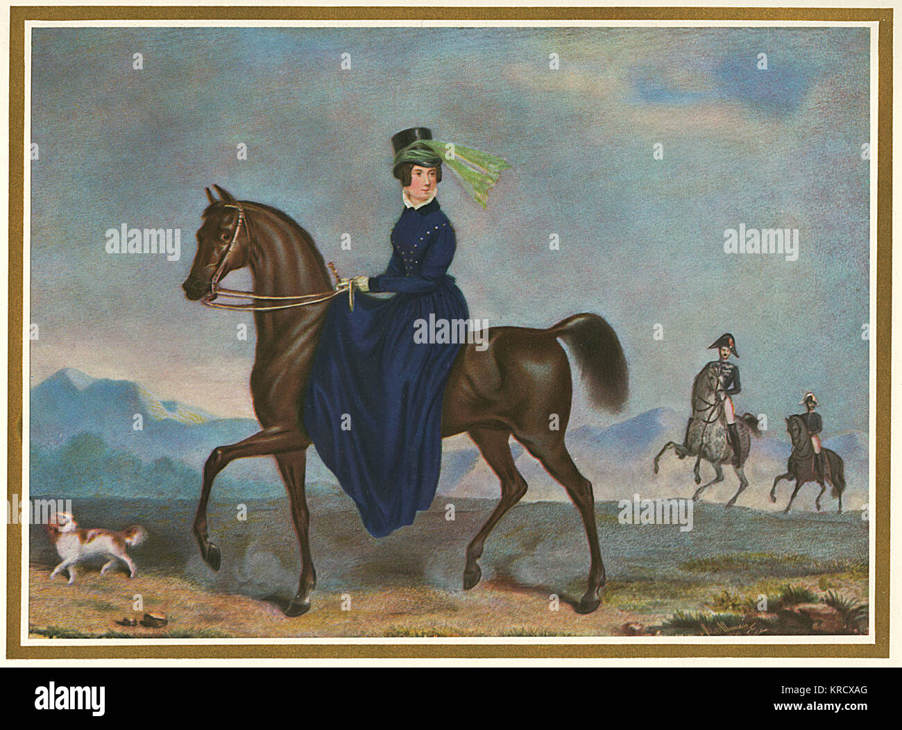 Riding habit dress hi-res stock photography and images - Alamy