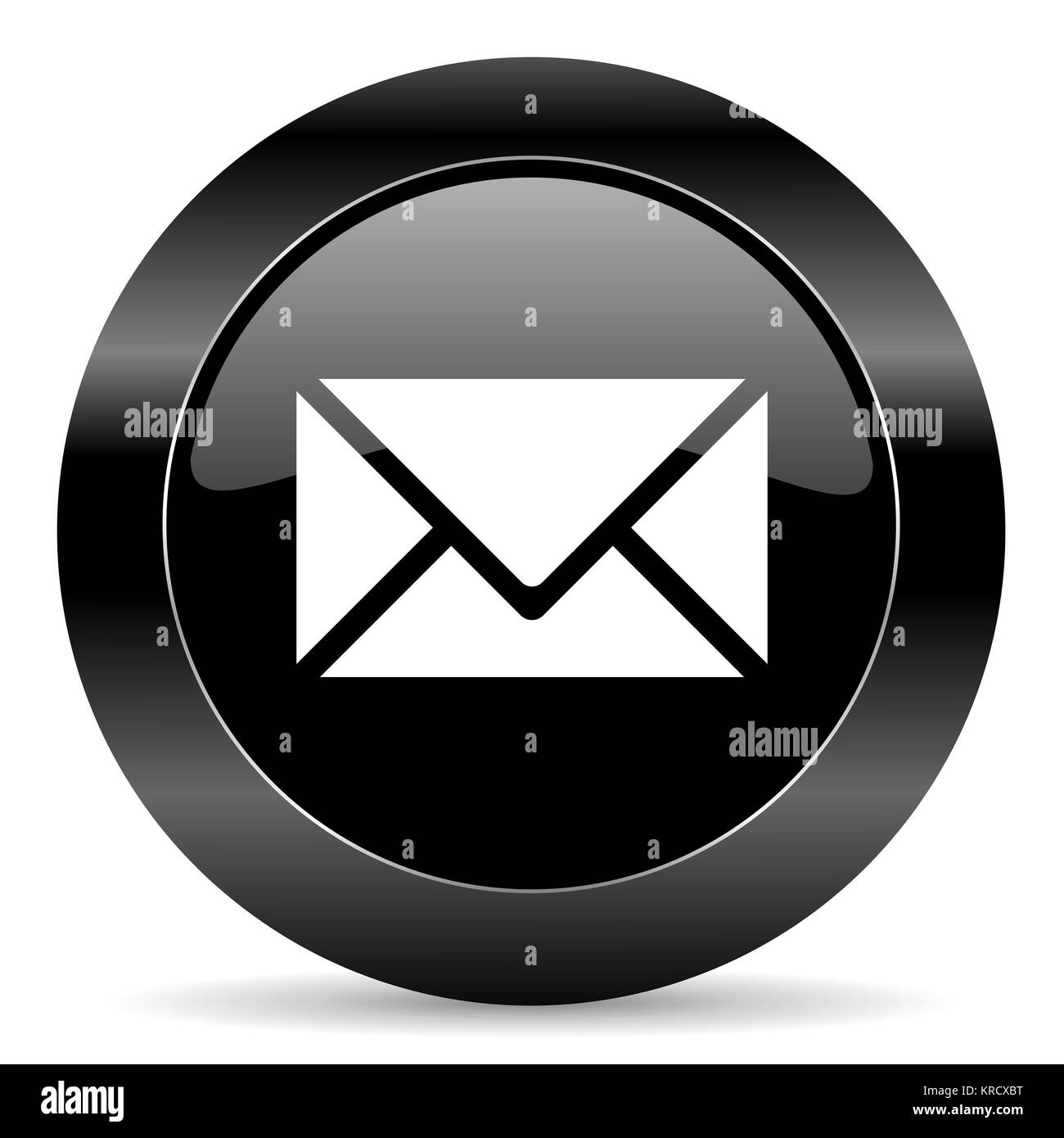 Read message button Black and White Stock Photos & Images - Alamy