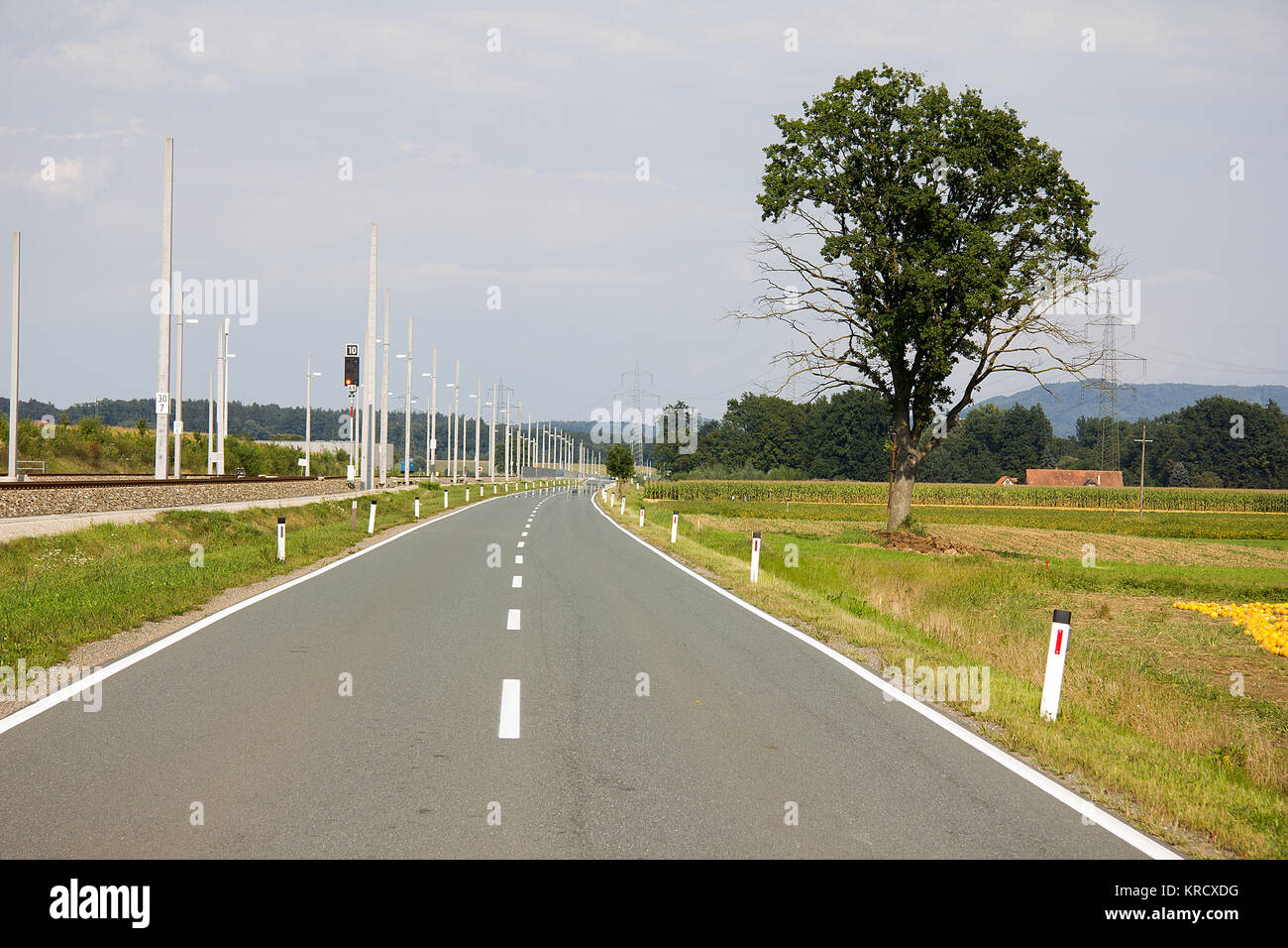 road in rural area Stock Photo - Alamy