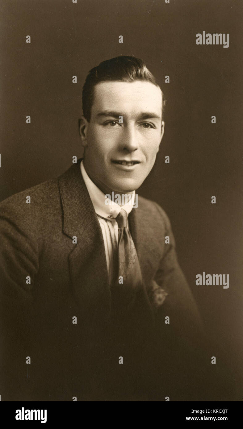 Young man in a portrait photograph Stock Photo - Alamy