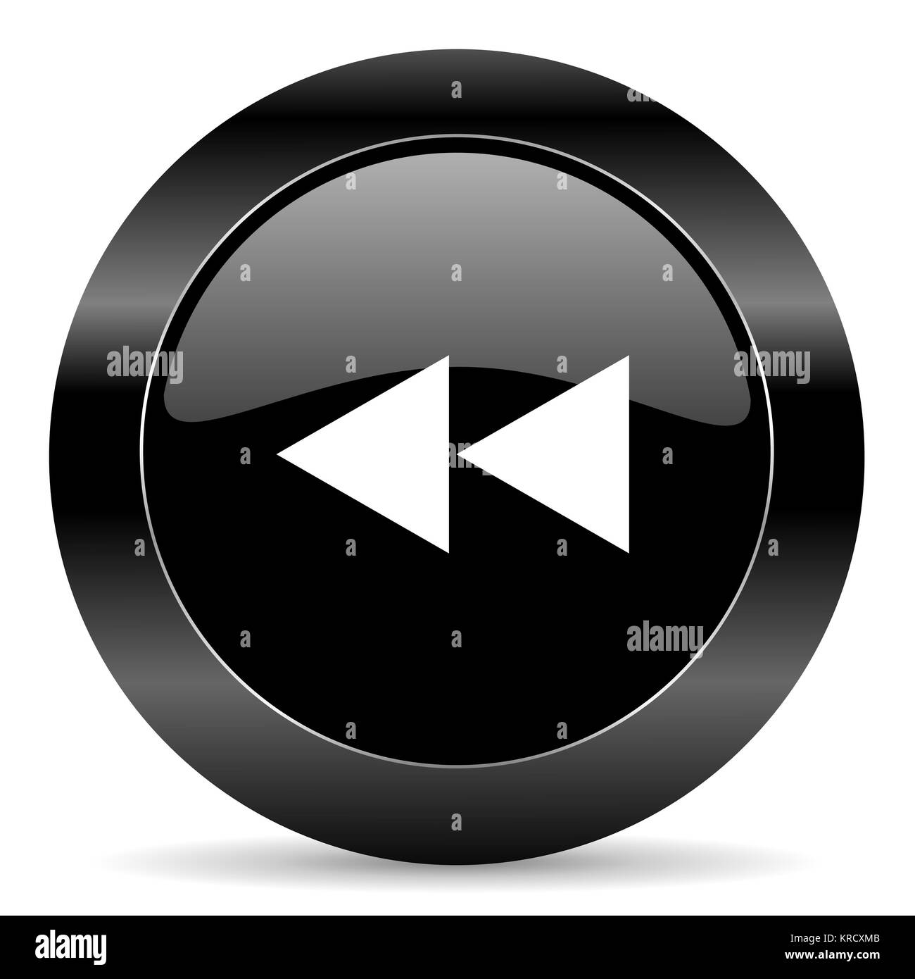 Black button fast forward sign hi-res stock photography and images - Alamy