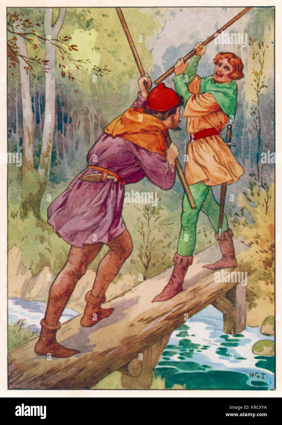 Robin Hood And Little John Book