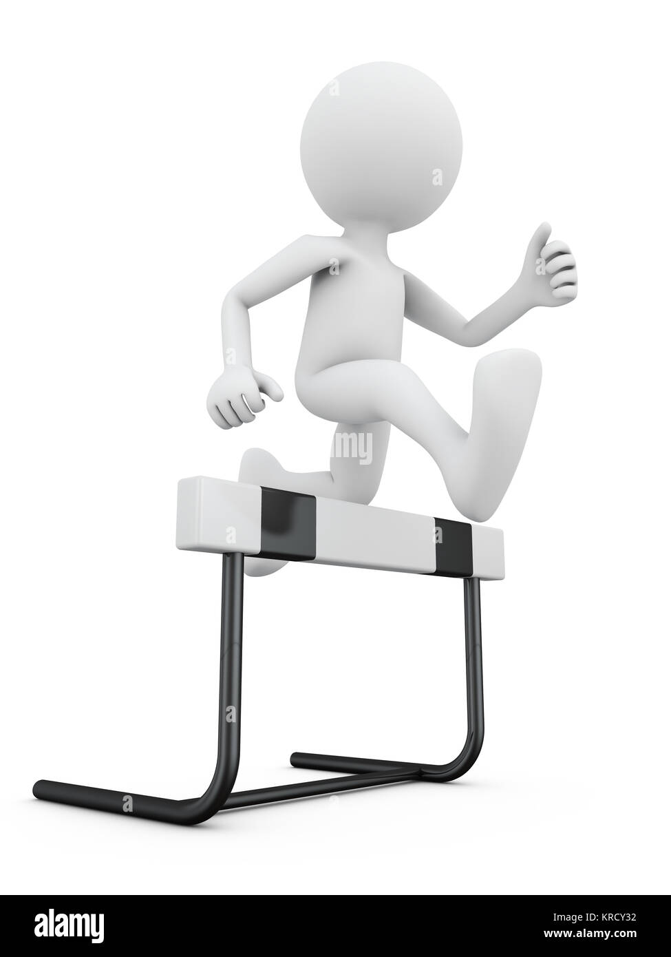 Over barriers Cut Out Stock Images & Pictures - Alamy