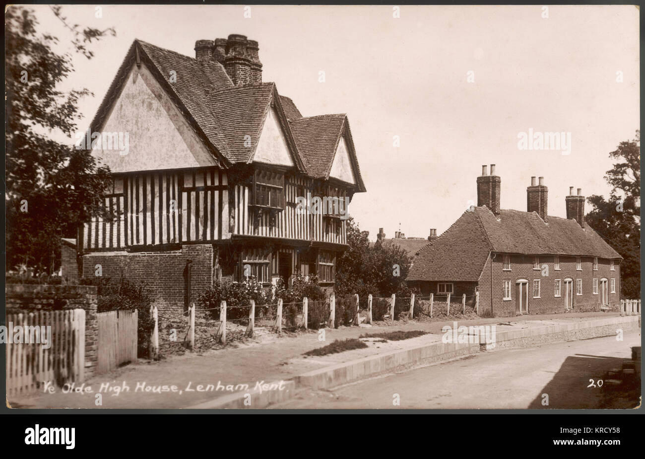 LENHAM, KENT, ENGLAND Stock Photo - Alamy