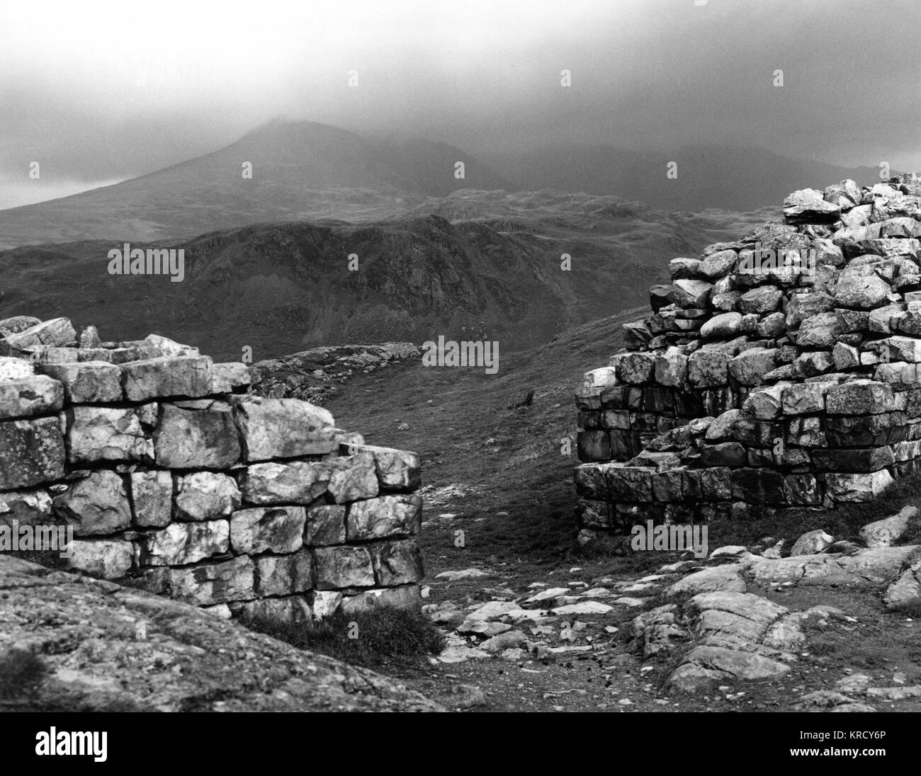 Hardknott roman fort mediobogdum hi-res stock photography and images ...