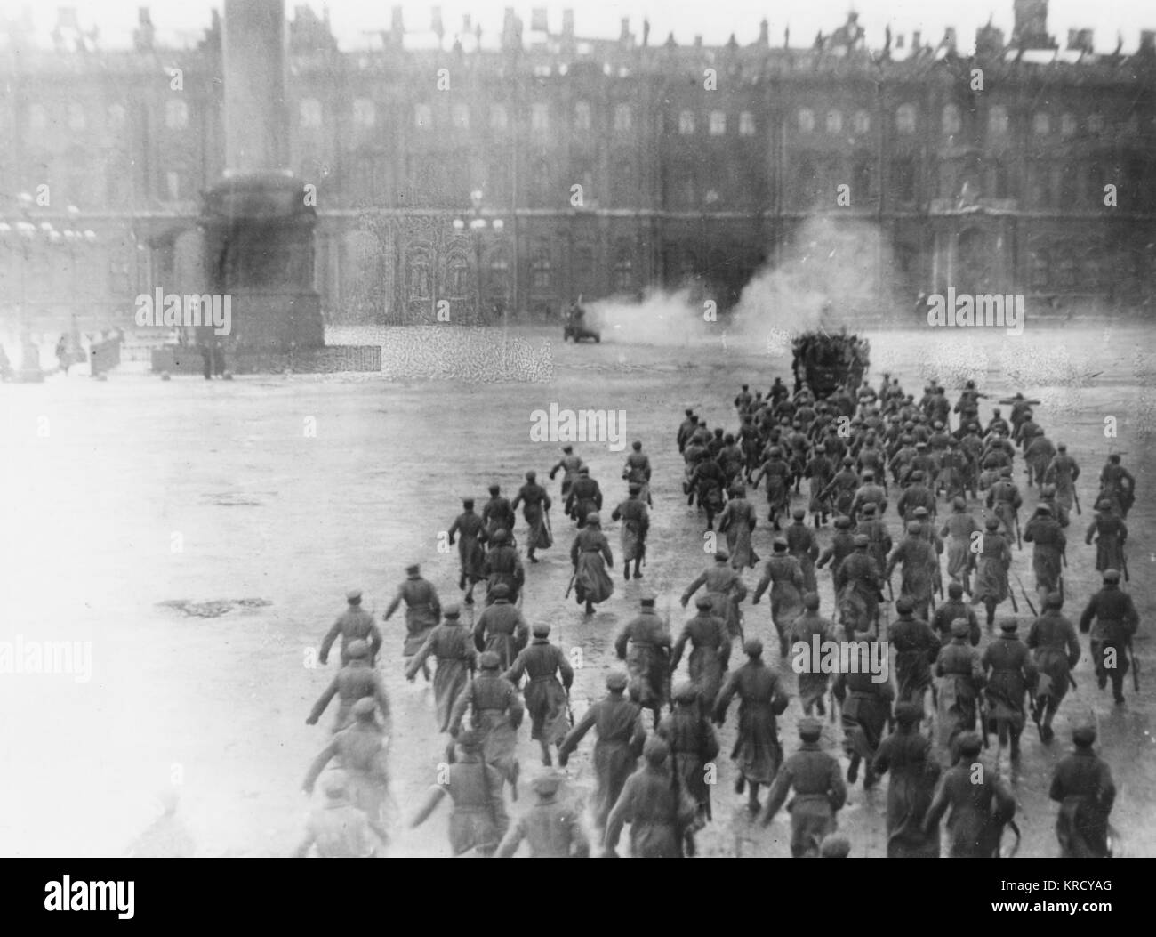 WINTER PALACE STORMED Stock Photo - Alamy