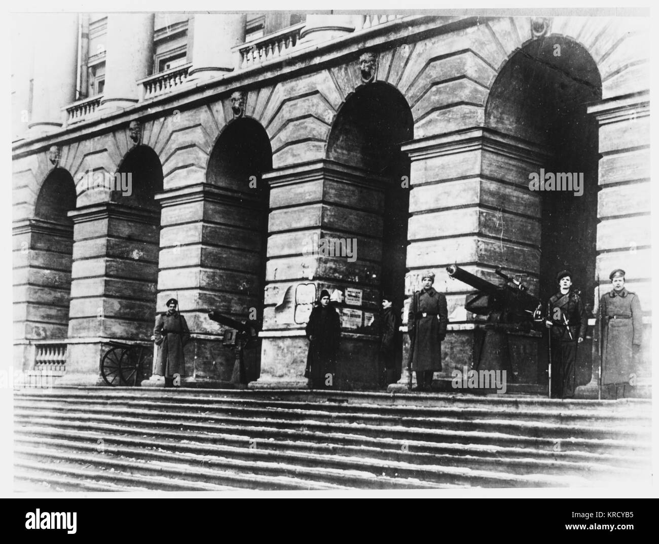 RED GUARD AT SMOLNY Stock Photo - Alamy
