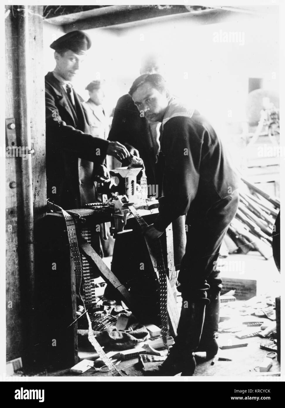 Machine gun bullets in hi-res stock photography and images - Alamy