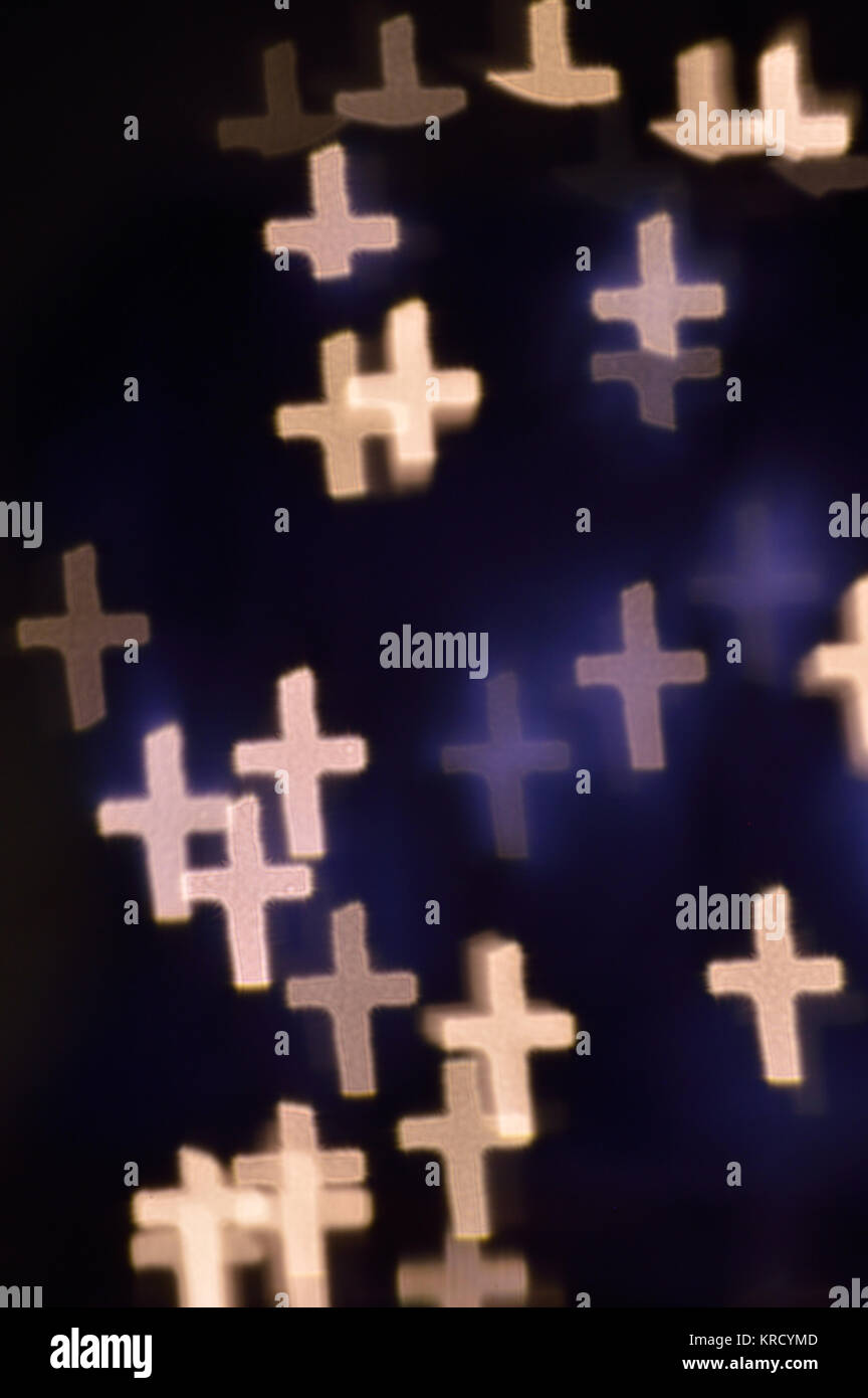 Cross shaped lights hi-res stock photography and images - Alamy
