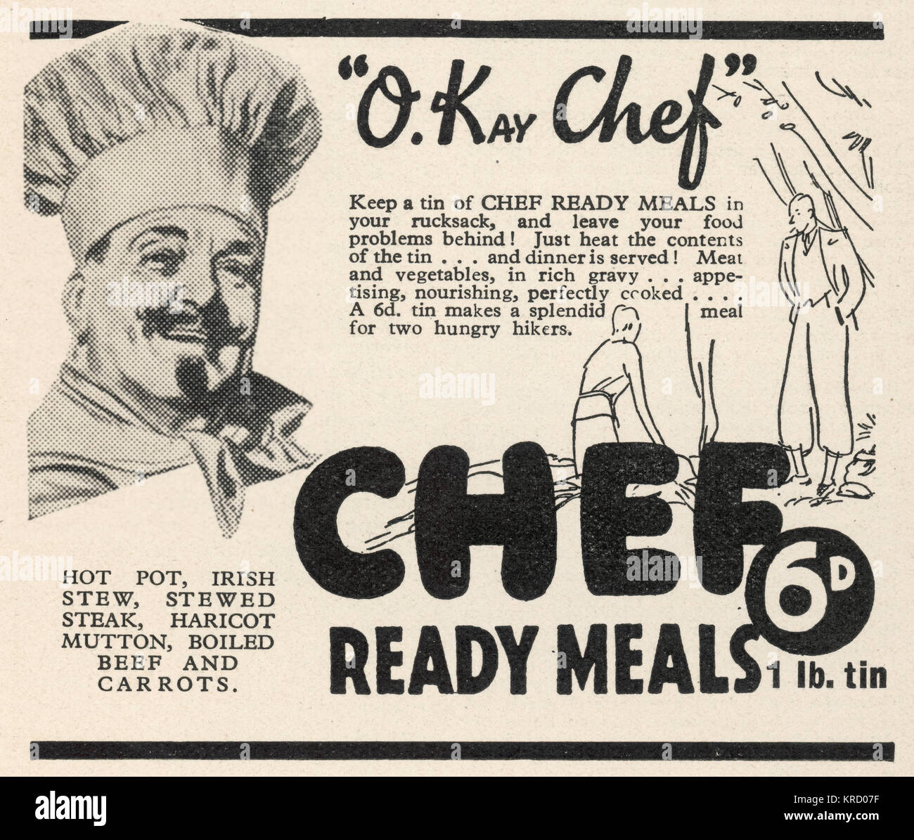 CHEF READY MEALS Stock Photo - Alamy