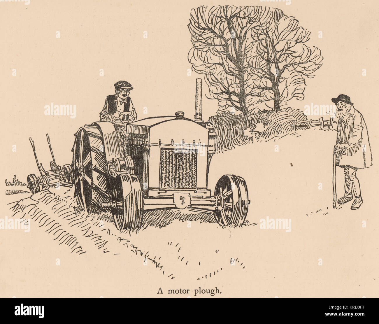 Motorised plough High Resolution Stock Photography and Images - Alamy