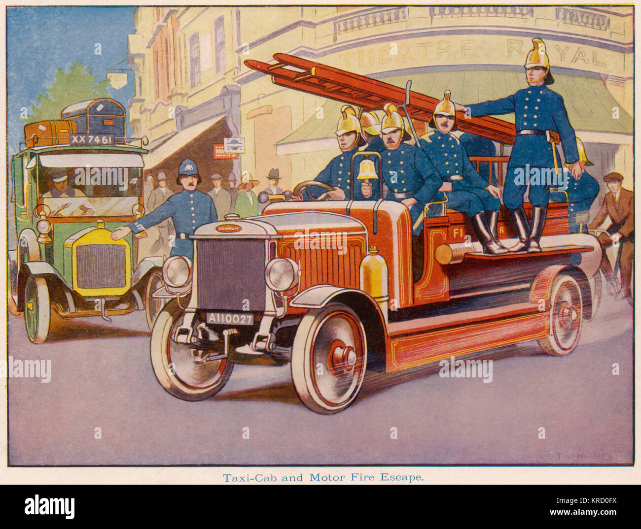 Historical fireman helmets hi-res stock photography and images - Alamy