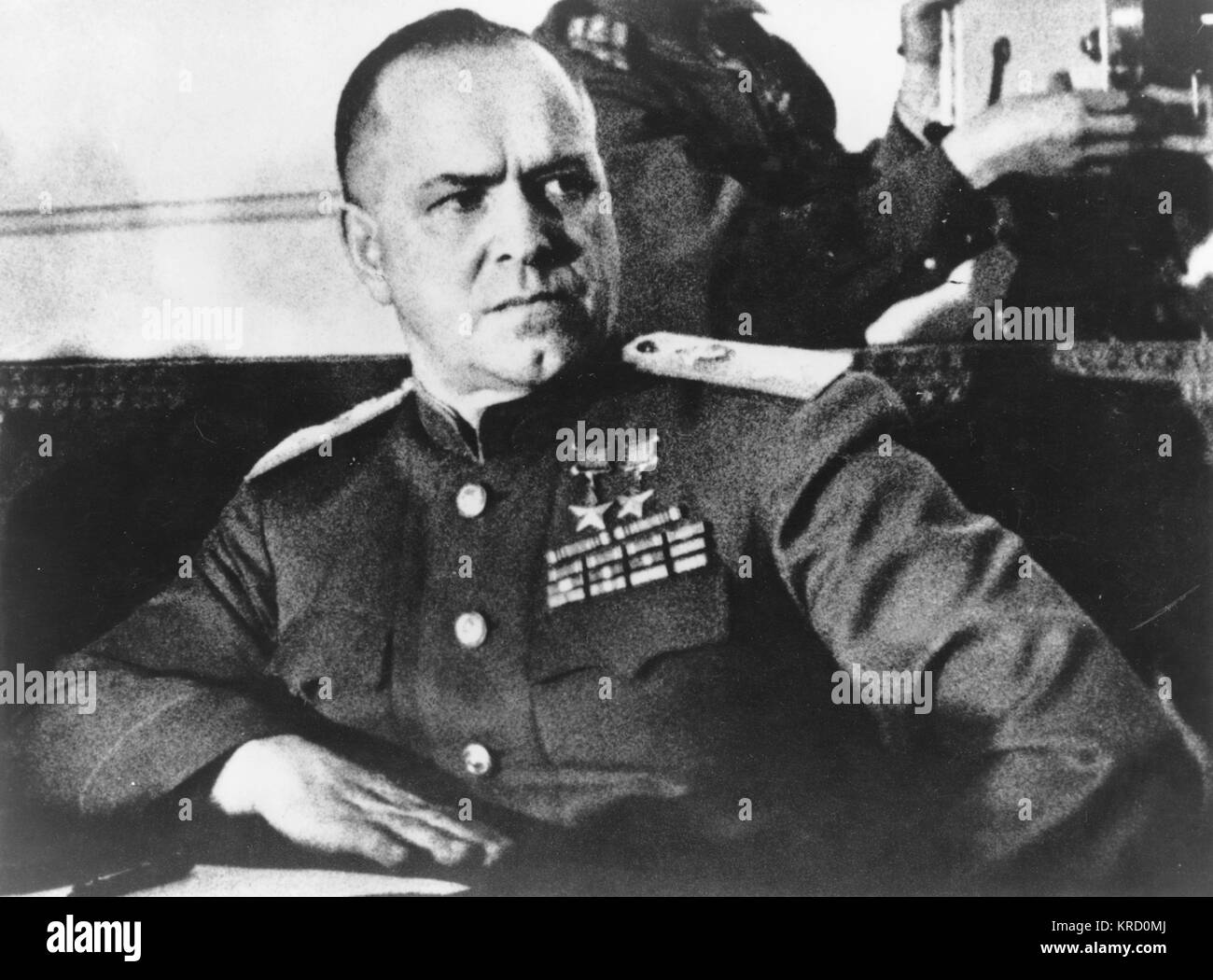 Georgy Konstantinovich Zhukov Stock Photo - Alamy