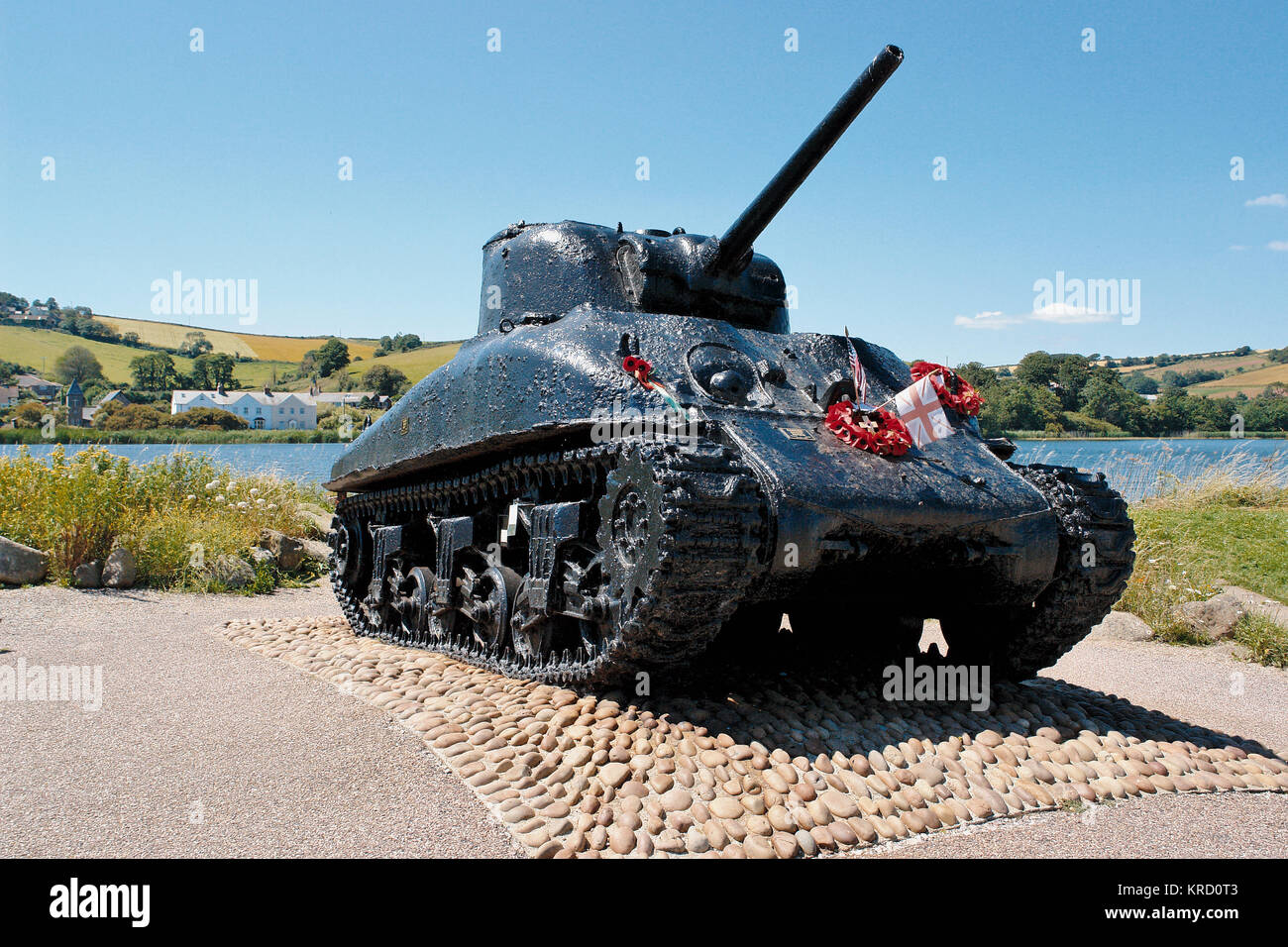 Slapton sands ww2 tank hi-res stock photography and images - Alamy