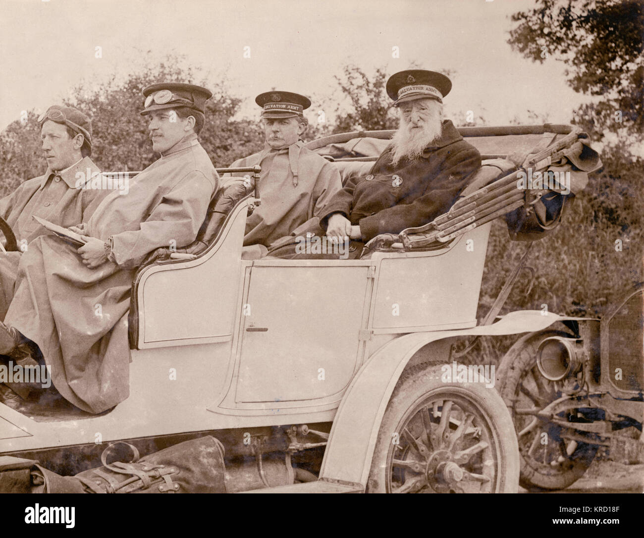 General William Booth on provincial tour Stock Photo - Alamy