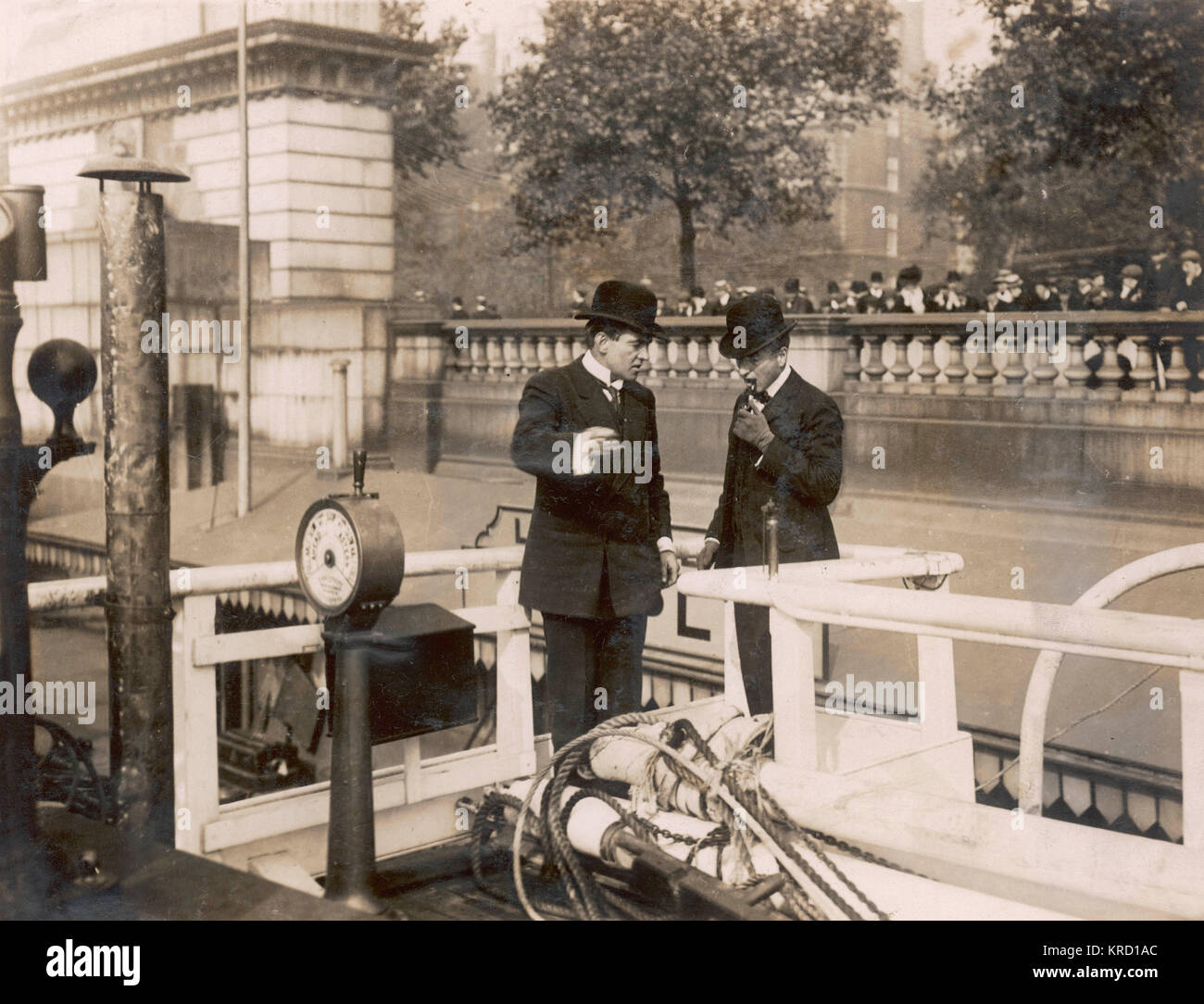 Shackleton's Nimrod on display in London Stock Photo - Alamy