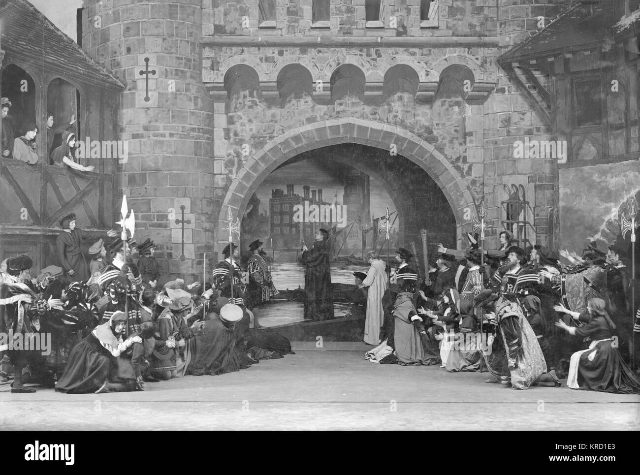 Scene from Shakespeare's Henry VIII Stock Photo - Alamy