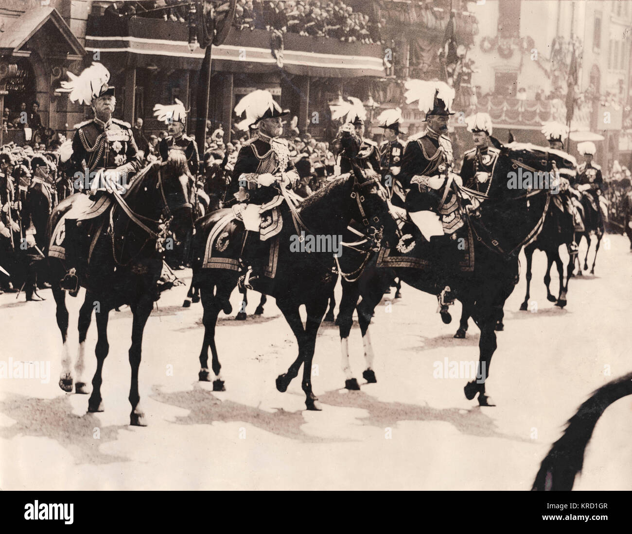 Funeral of King Edward VII Stock Photo - Alamy