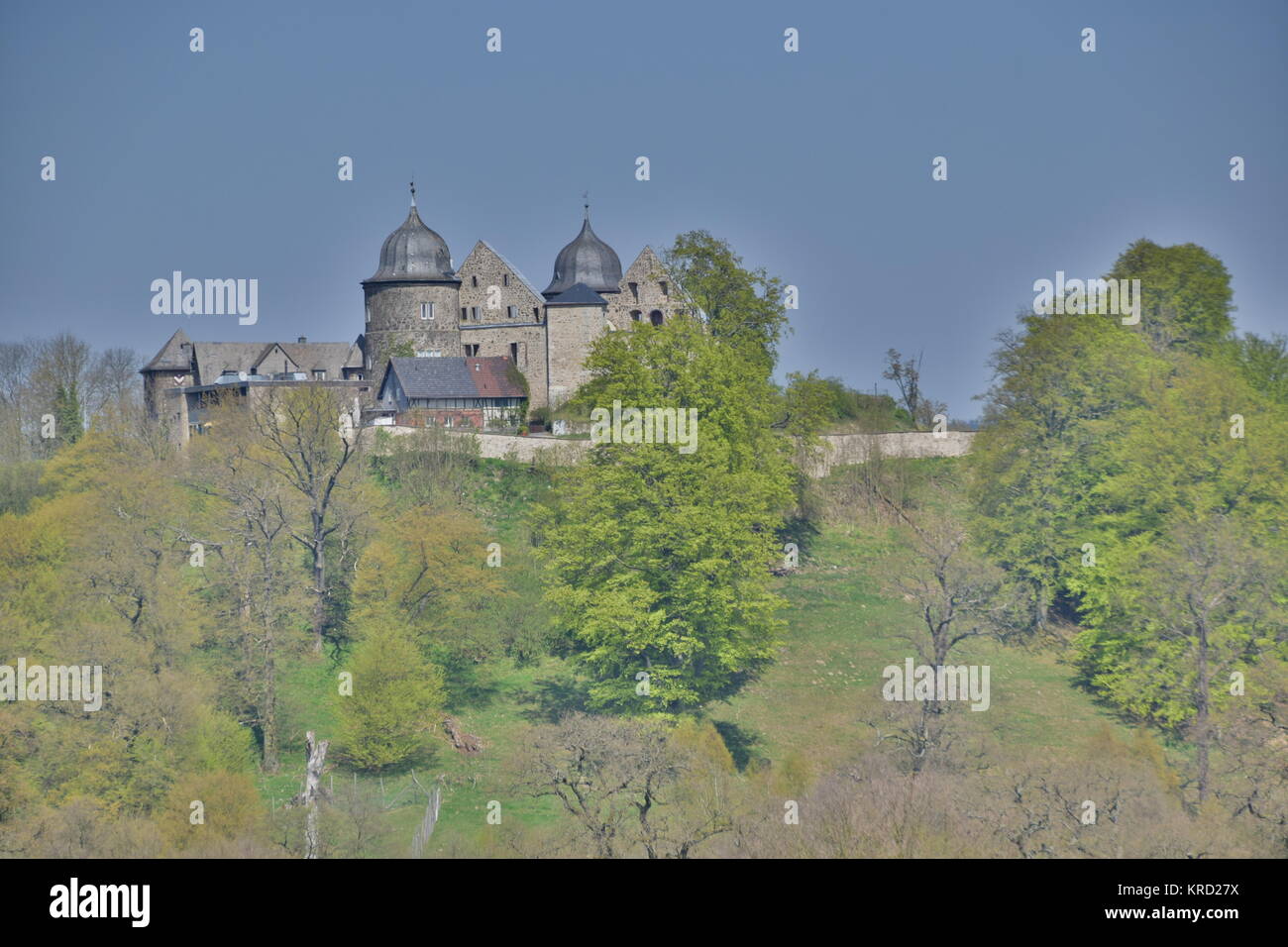 Sababurg Castle in Northern Hesse Stock Photo - Alamy