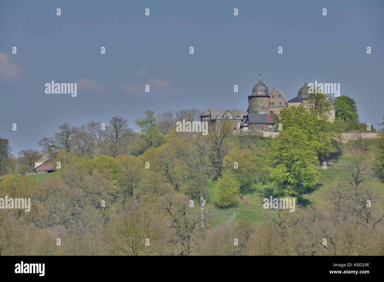 Sababurg Castle in Northern Hesse Stock Photo - Alamy