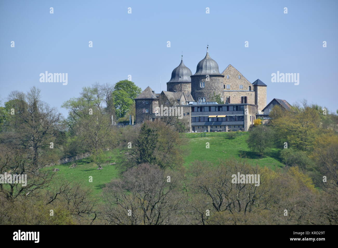 Sababurg Castle in Northern Hesse Stock Photo - Alamy